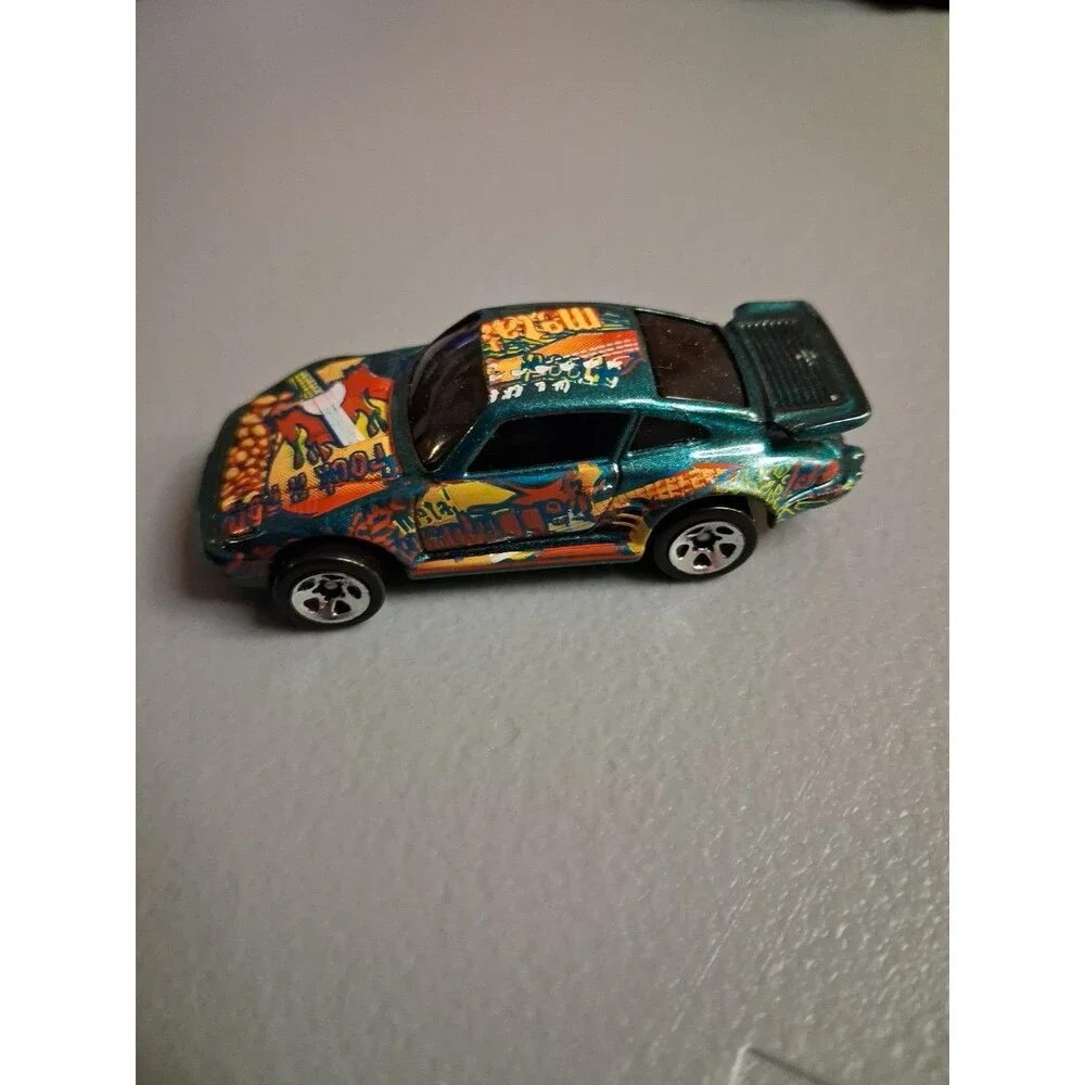 Hot Wheels | Toys | 989 Hot Wheels Porsche 93 Turbo Metallic Green ...